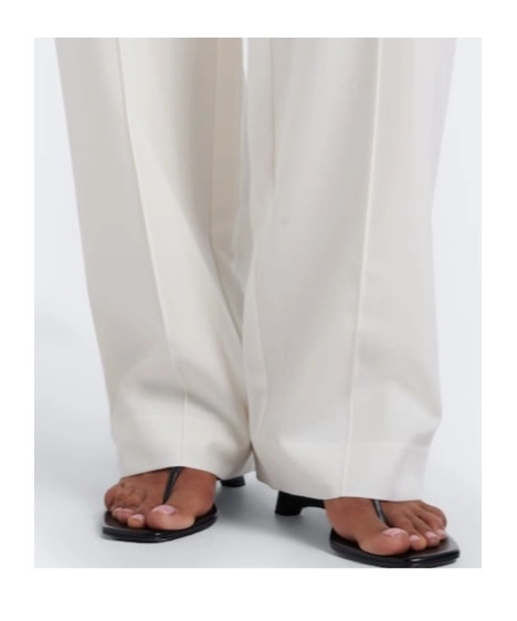 RÓHE Wool-blend Wide-leg Pants