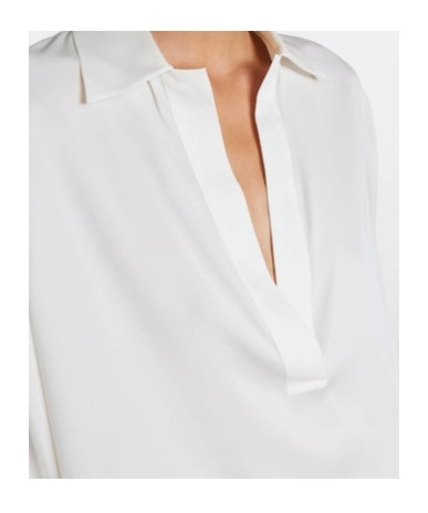 Vince Silk-blend Blouse