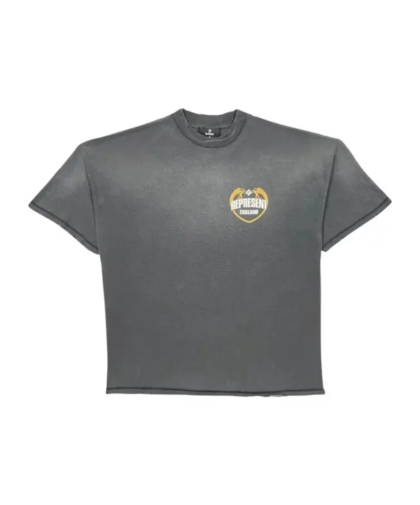 REPRESENT Angel Border T-shirt - Black