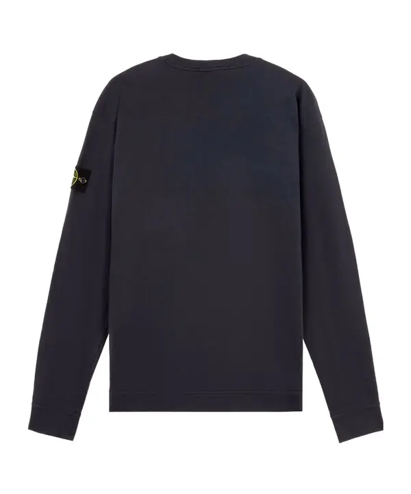 Stone Island Logo Patch Crewneck Sweatshirt
