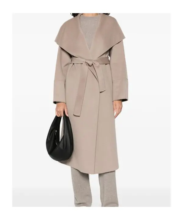 Soft Goat Long-sleeved Coat