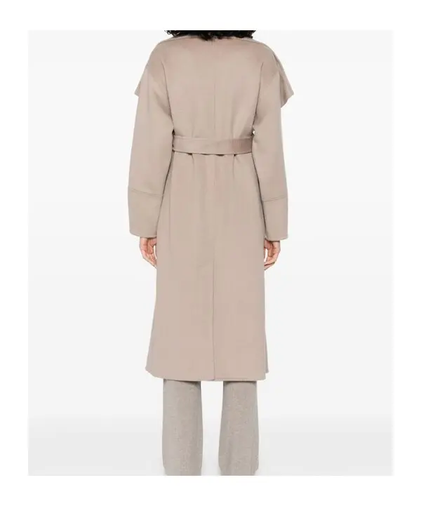 Soft Goat Long-sleeved Coat