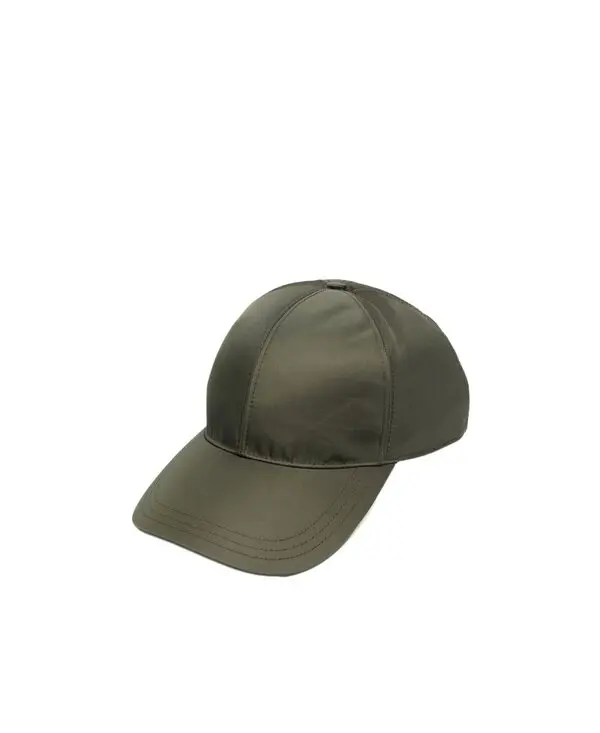 Prada Logo Plaque Baseball Cap - Green