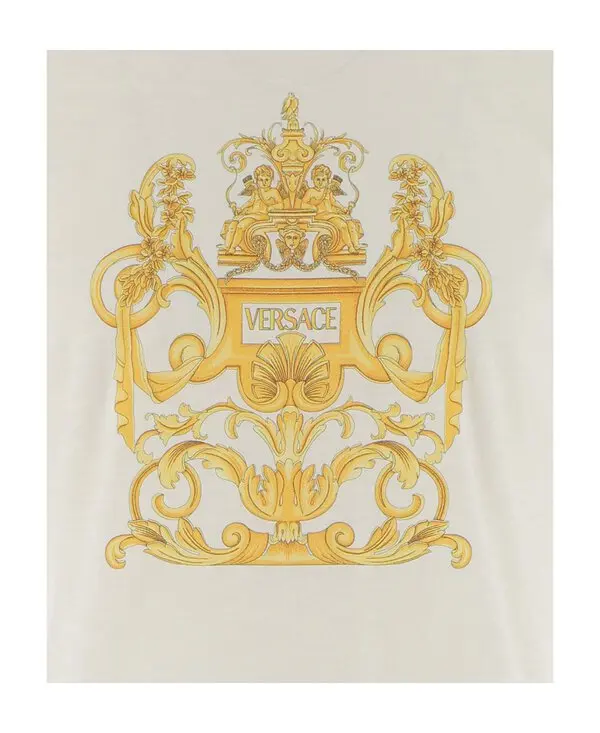 Versace Baroque-pattern Print T-shirt