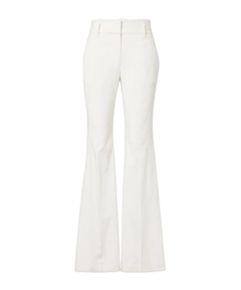 Gabriela Hearst Ianthe Cotton Corduroy Flared Pants