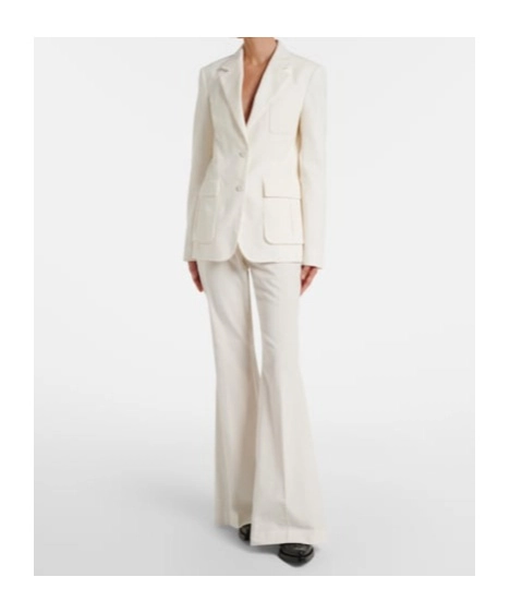 Gabriela Hearst Ianthe Cotton Corduroy Flared Pants
