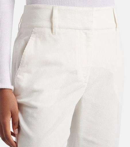 Gabriela Hearst Ianthe Cotton Corduroy Flared Pants