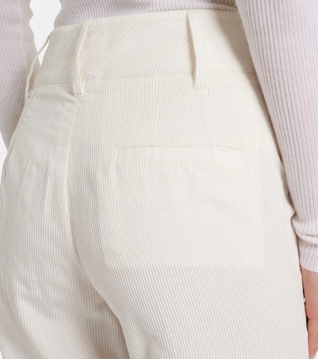 Gabriela Hearst Ianthe Cotton Corduroy Flared Pants