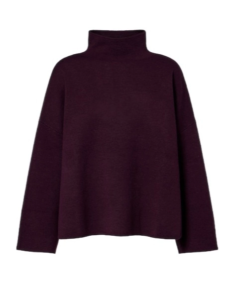 Jardin Des Orangers Virgin Wool And Cashmere High Neck Sweater - Black