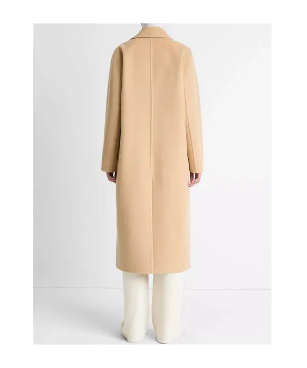 Vince Wool Blend Single-breasted Coat