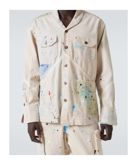 GREG LAUREN Button-down Casual Jacket