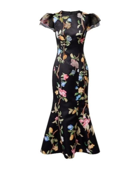 LEO Sofia Embellished Floral Maxi Dress