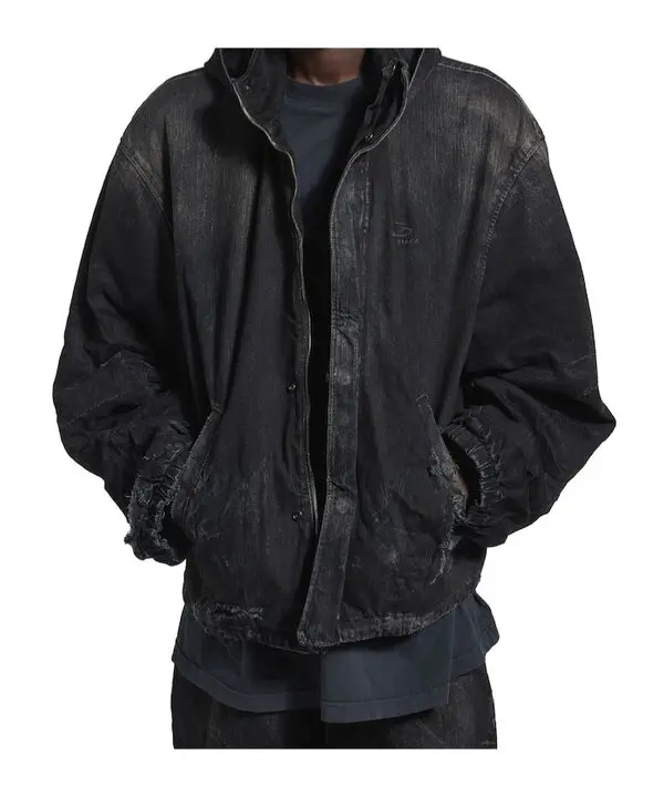 Balenciaga Hooded Workwear Jacket