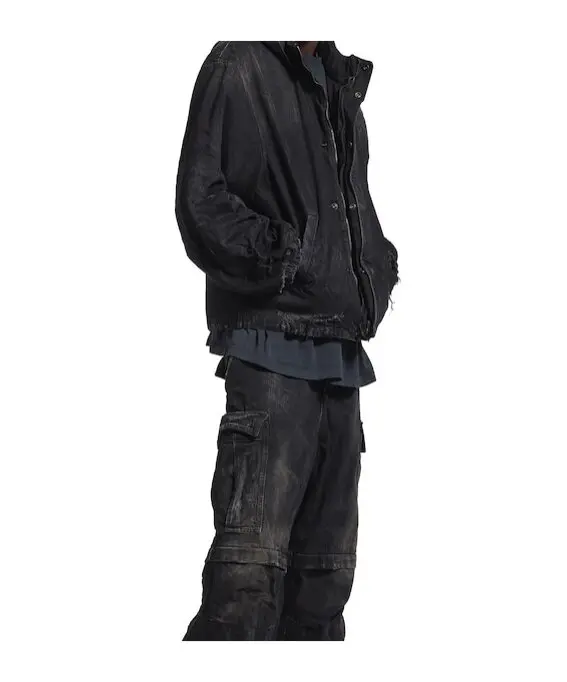 Balenciaga Hooded Workwear Jacket