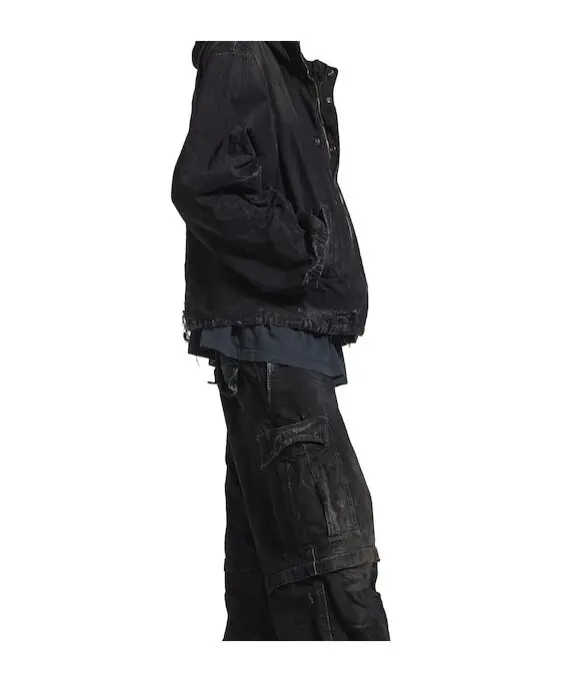 Balenciaga Hooded Workwear Jacket