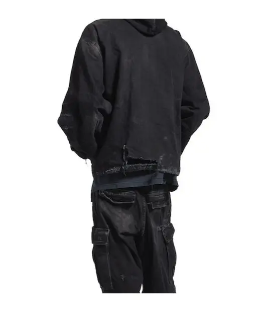 Balenciaga Hooded Workwear Jacket