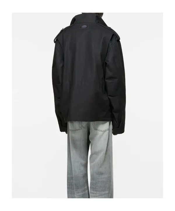 Acne Studios Cotton Satin Blouson Jacket