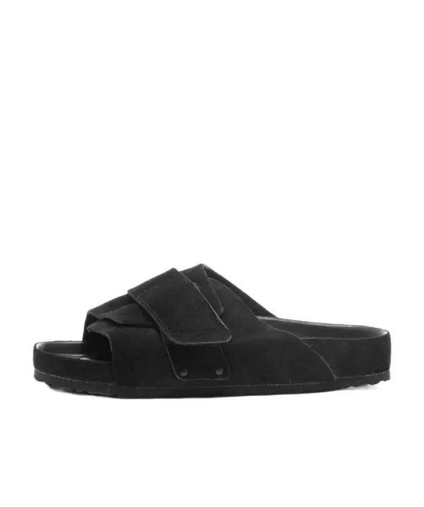 BIRKENSTOCK Kyoto Touch-strap Sandals - Black