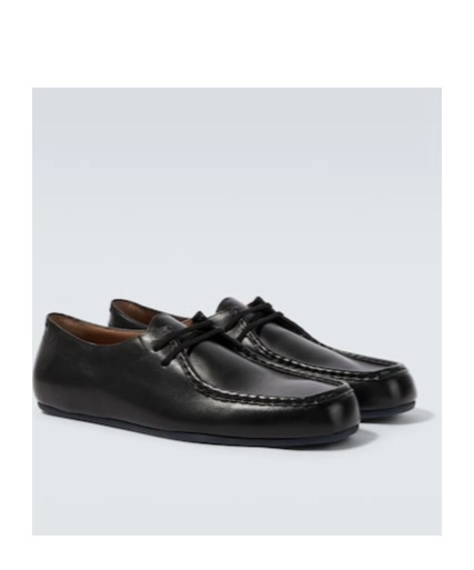 JIL SANDER Leather Lace-up Boots