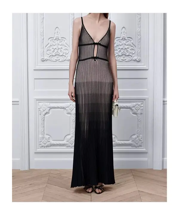 Dior Dioriviera Long Fitted Dress