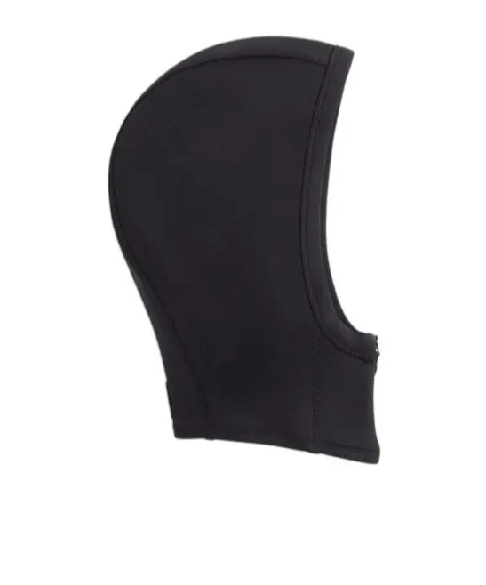 Valentino Garavani Vlogo Signature Jersey Hood With Zip - Black