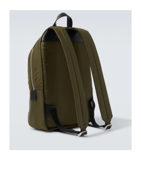 JIL SANDER Leather-trimmed Backpack