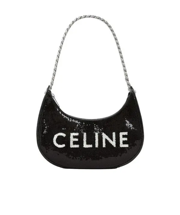 Celine Sequined Shoulder Bag