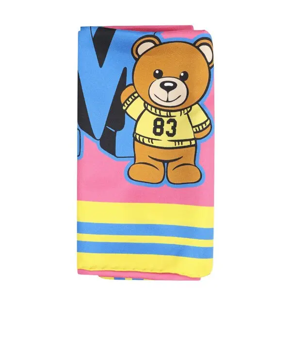 Moschino Logo Printed Scarf