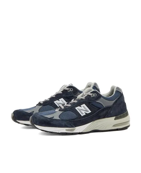 NEW BALANCE 991 Paneled Low-top Sneakers - Black