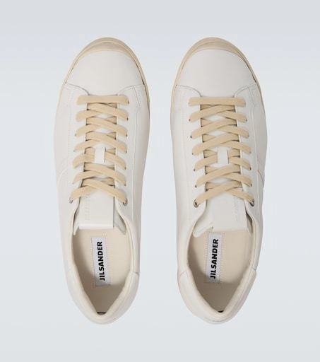 JIL SANDER Leather Low-top Sneakers