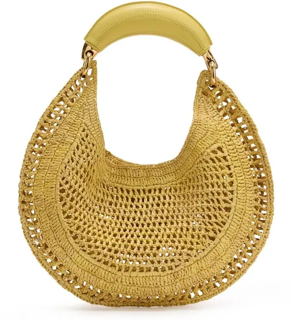 Chloé Raffia Crocheted Handbag