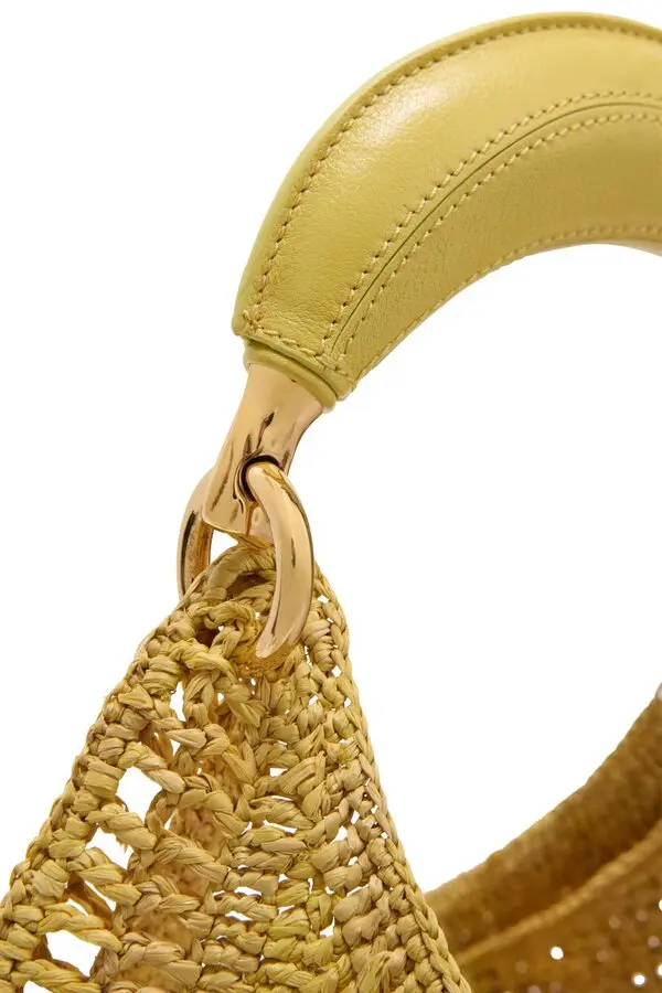 Chloé Raffia Crocheted Handbag