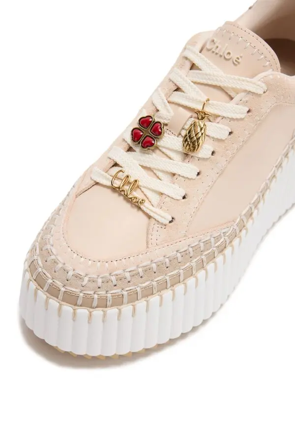 Chloé Color-block Flatform Sneakers