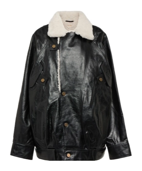 Dodo Bar Or Menash Shearling-lined Leather Jacket
