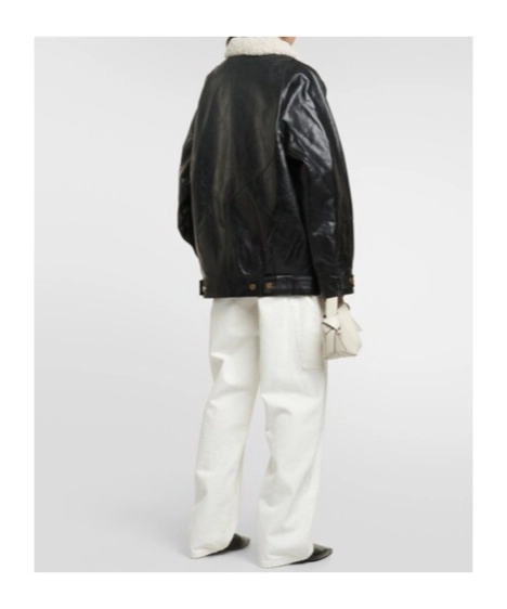 Dodo Bar Or Menash Shearling-lined Leather Jacket