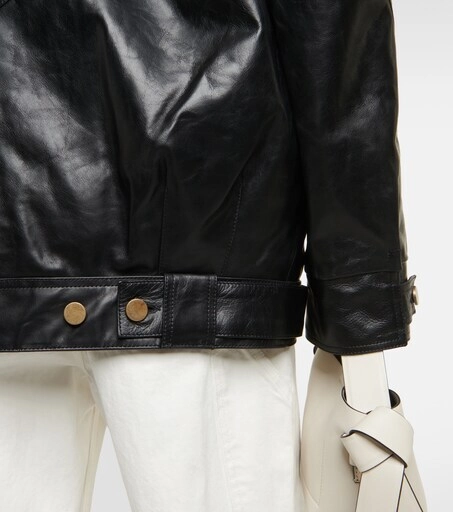 Dodo Bar Or Menash Shearling-lined Leather Jacket