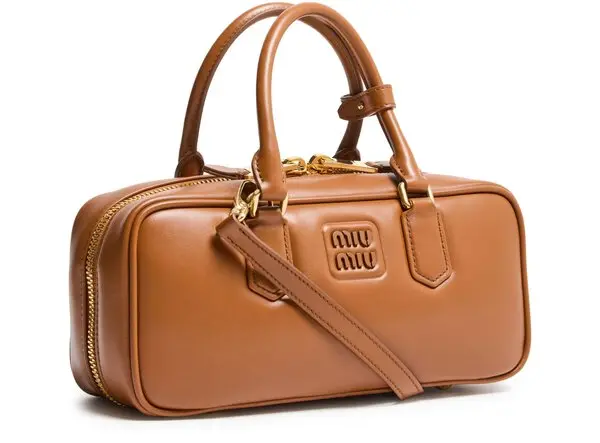 Miu Miu Arcadie Leather Handbag