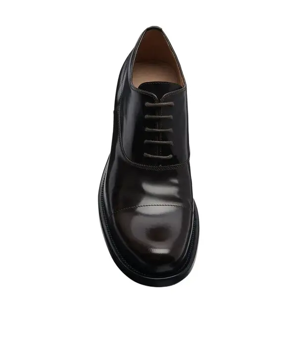 THE ROW Kai Lace-up Oxford With Elongated Toe And Extended Sole