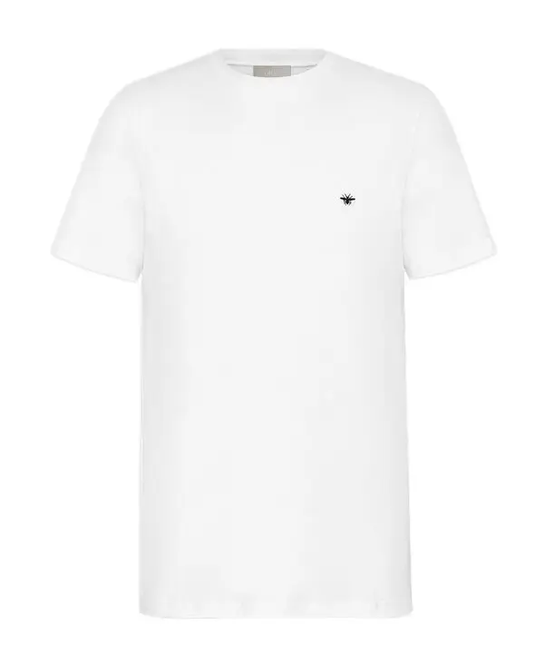 Dior Crewneck Short-sleeved T-shirt - White