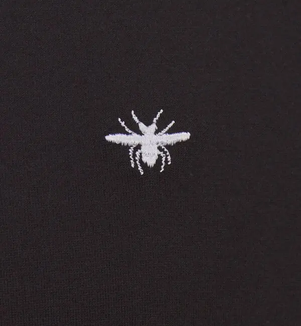 Dior T-shirt With Bee Embroidery