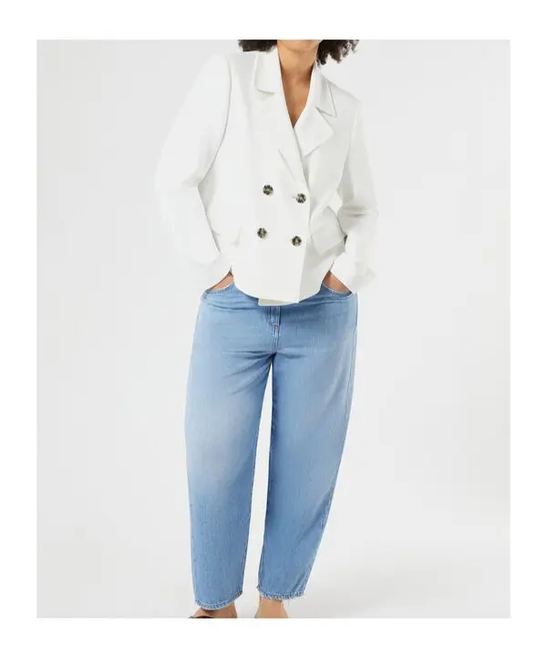 PERSONA BY MARINA RINALDI Flared Fit Pea Coat