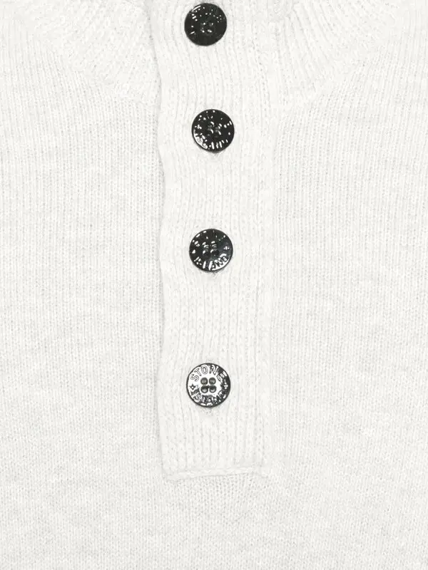 Stone Island High Neck Knitted Jumper