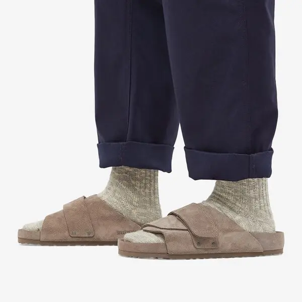 BIRKENSTOCK Suede Slip-on Sandals