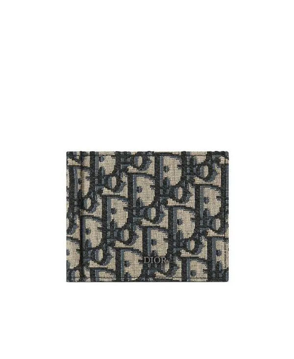 Dior Wallet With Bill Clip