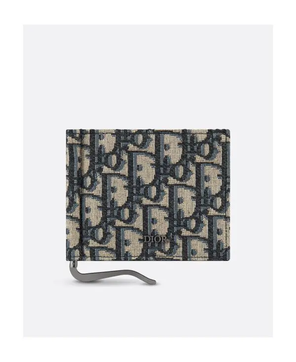 Dior Wallet With Bill Clip