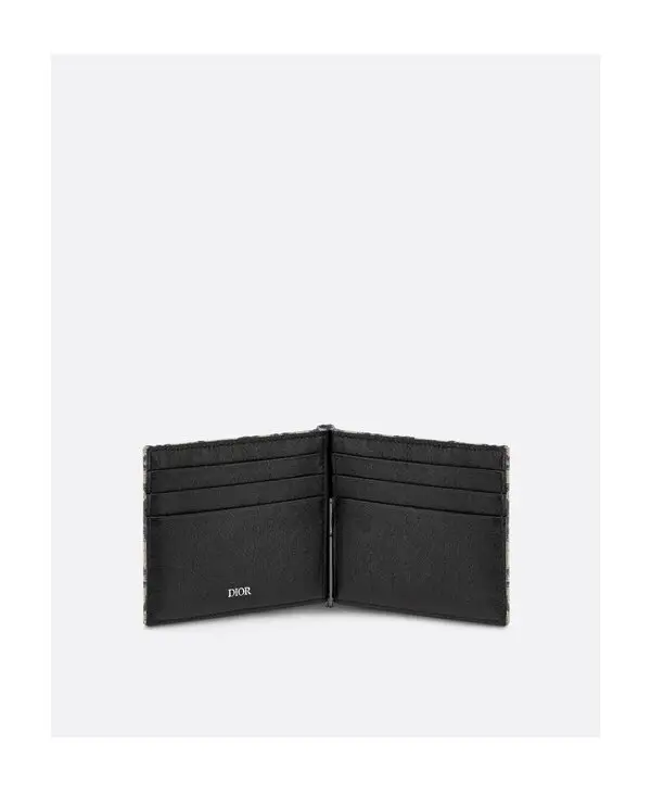 Dior Wallet With Bill Clip