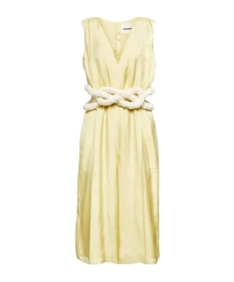 JIL SANDER Embellished Satin Jumpsuit