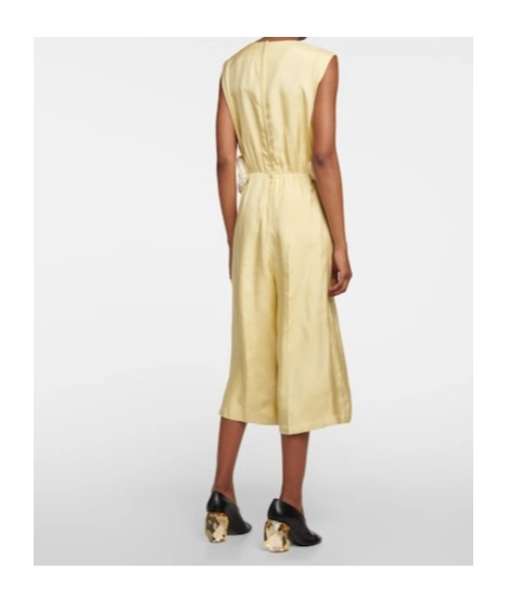 JIL SANDER Embellished Satin Jumpsuit