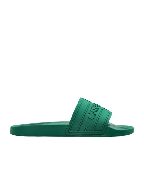 Casablanca Open-toe Slippers - Green