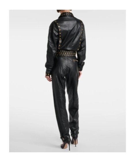 Dodo Bar Or Studded Leather Jumpsuit